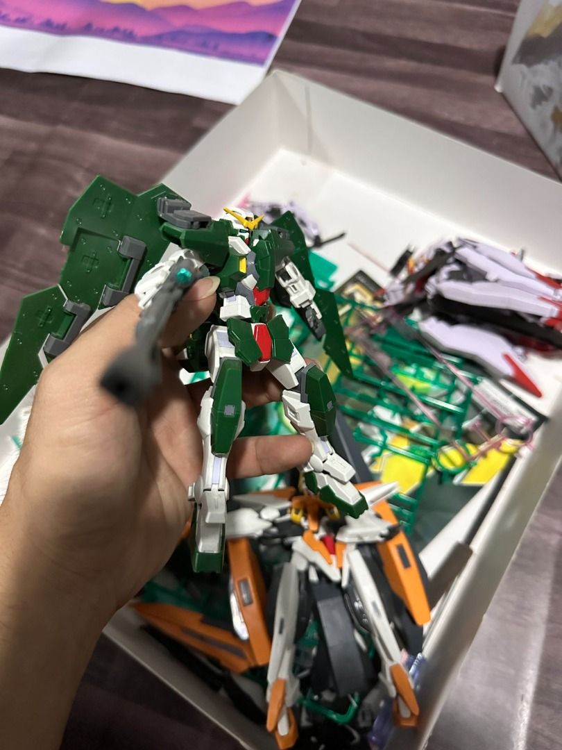 BANDAI Gundam (Original) - BUILT, Hobbies & Toys, Toys & Games on Carousell