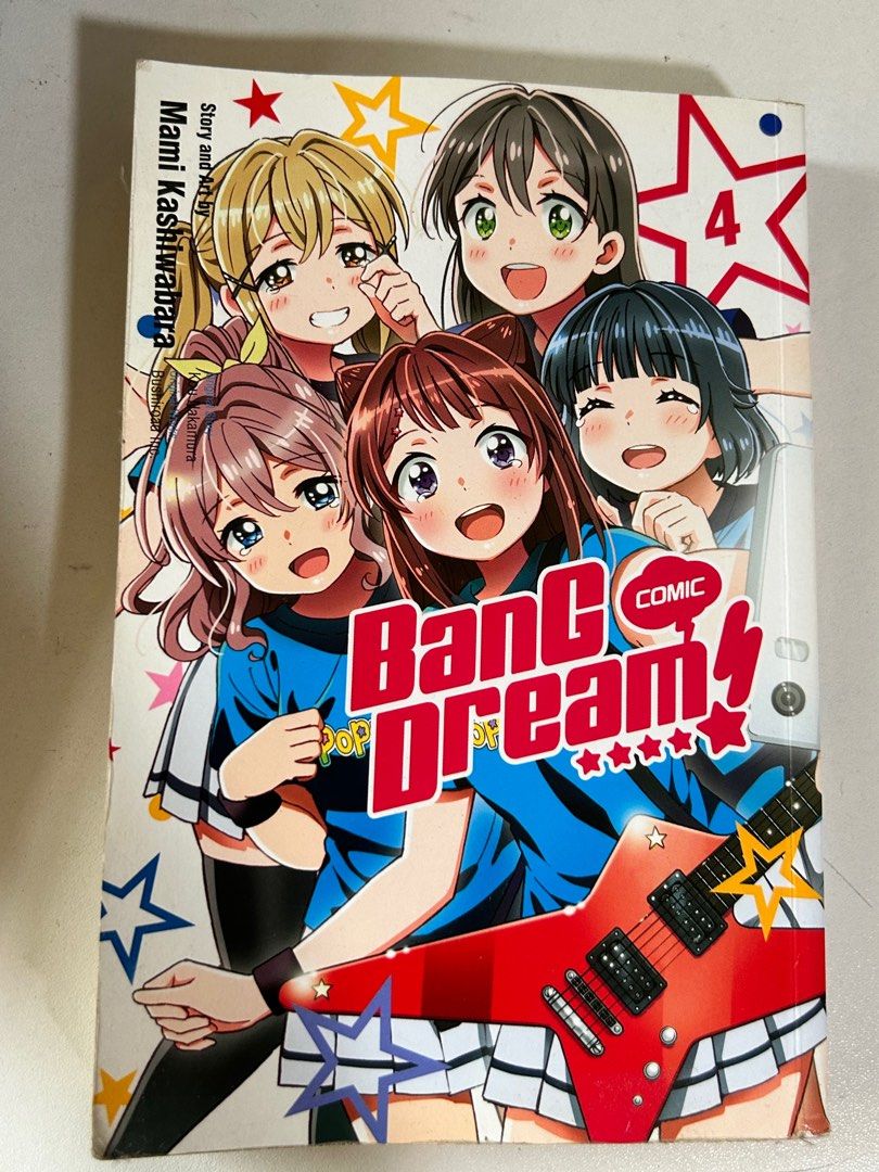 bang dream comic book manga volume 4, Hobbies & Toys, Books & Magazines ...