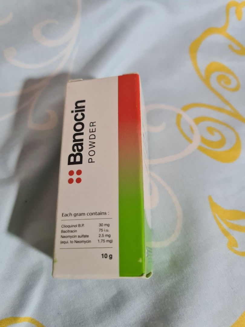 Banocin Powder, Health & Nutrition, Medical Supplies & Tools on Carousell