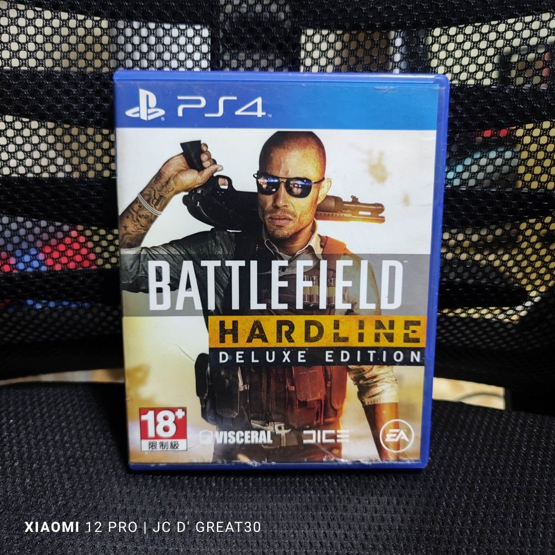 Battlefield Hardline deluxe edition PS4 Game, Video Gaming, Video Games ...