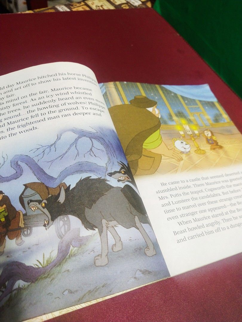 "Beauty and the Beast"/Disney Storybook/Little Golden Book/1991 ...