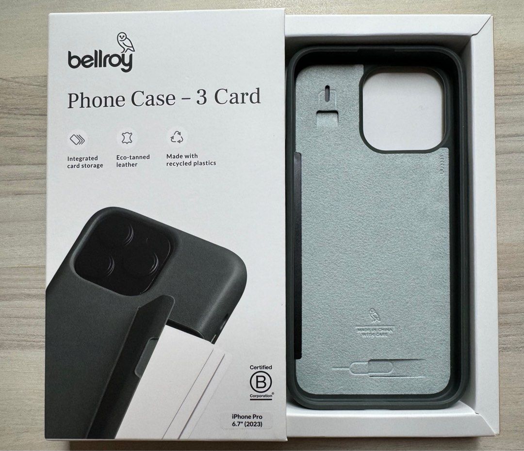 Bellroy Phone Case - 3 Card (iPhone 15 Pro Max), Mobile Phones ...