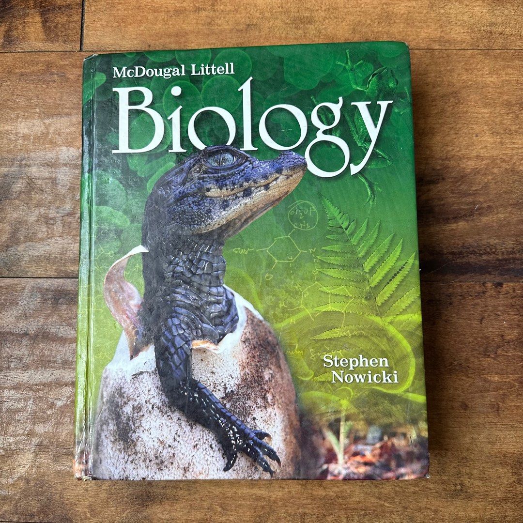 Biology McDougal Littell Textbook, Hobbies & Toys, Books & Magazines ...
