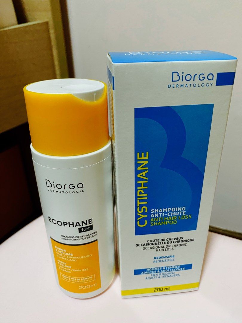 BIORGA - Ecophane shampoo & Cystiphane shampoo, Beauty & Personal Care ...