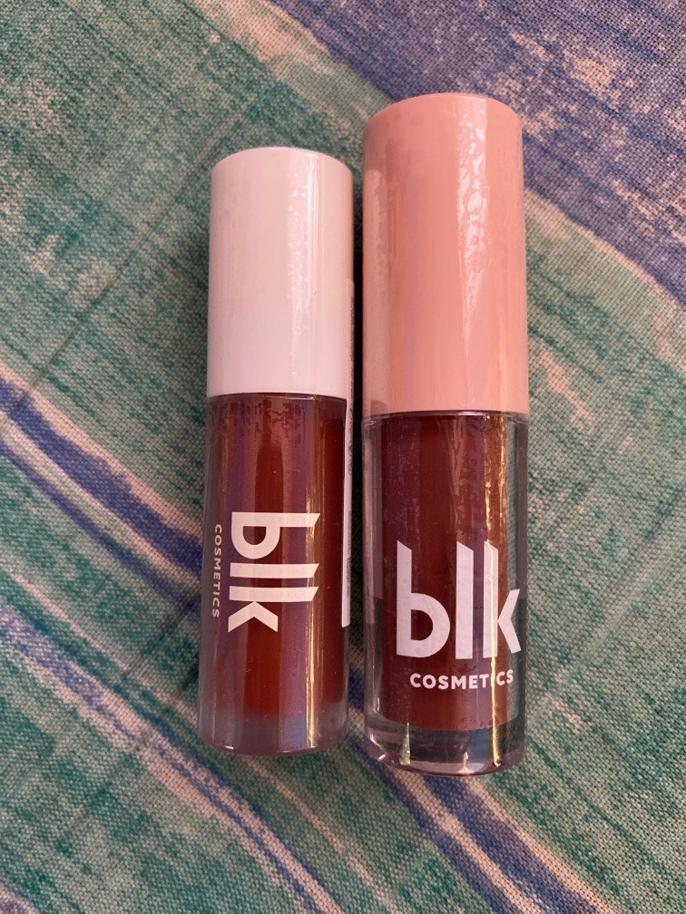 BLK Cosmetics Bundle (Gloss Gel Tint & Creamy All-Over Paint), Beauty ...
