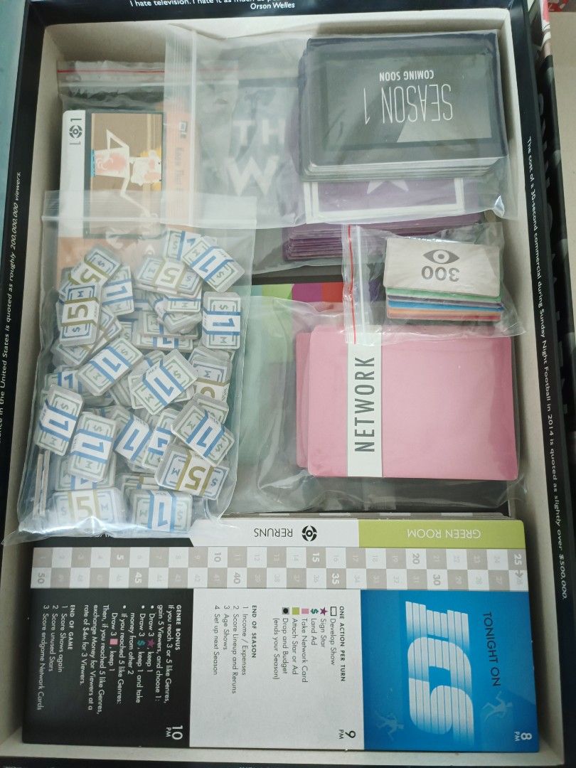 Board Game - The Networks, Hobbies & Toys, Toys & Games on Carousell