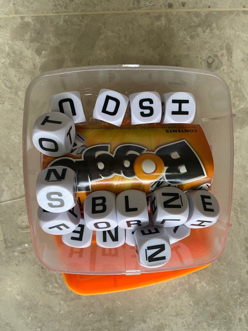 Boggle word shake game, Hobbies & Toys, Toys & Games on Carousell