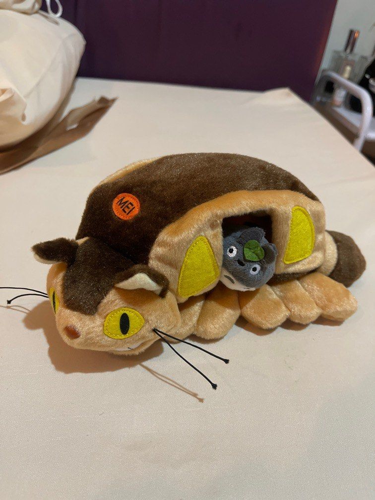 Boneka Catbus Isi Totoro Studio Ghibli, Toys & Collectibles, Mainan di ...