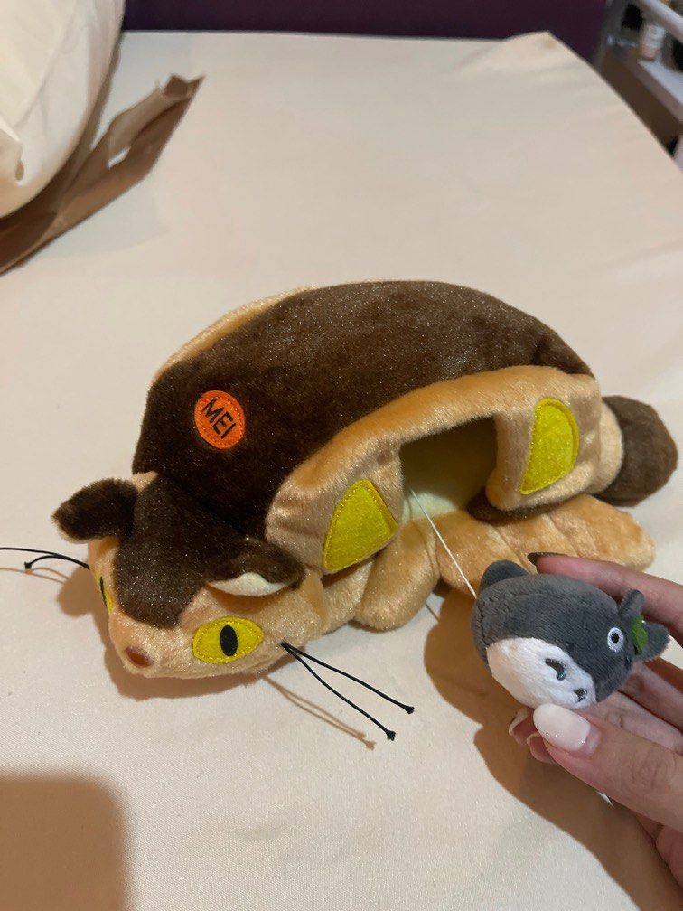 Boneka Catbus Isi Totoro Studio Ghibli, Toys & Collectibles, Mainan di ...