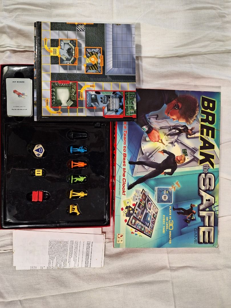 Break the Safe Board Game, Hobbies & Toys, Toys & Games on Carousell