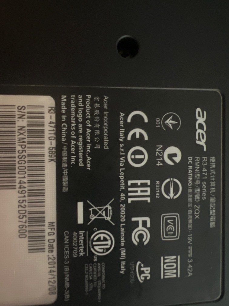 Broken Acer computer, Computers & Tech, Laptops & Notebooks on Carousell