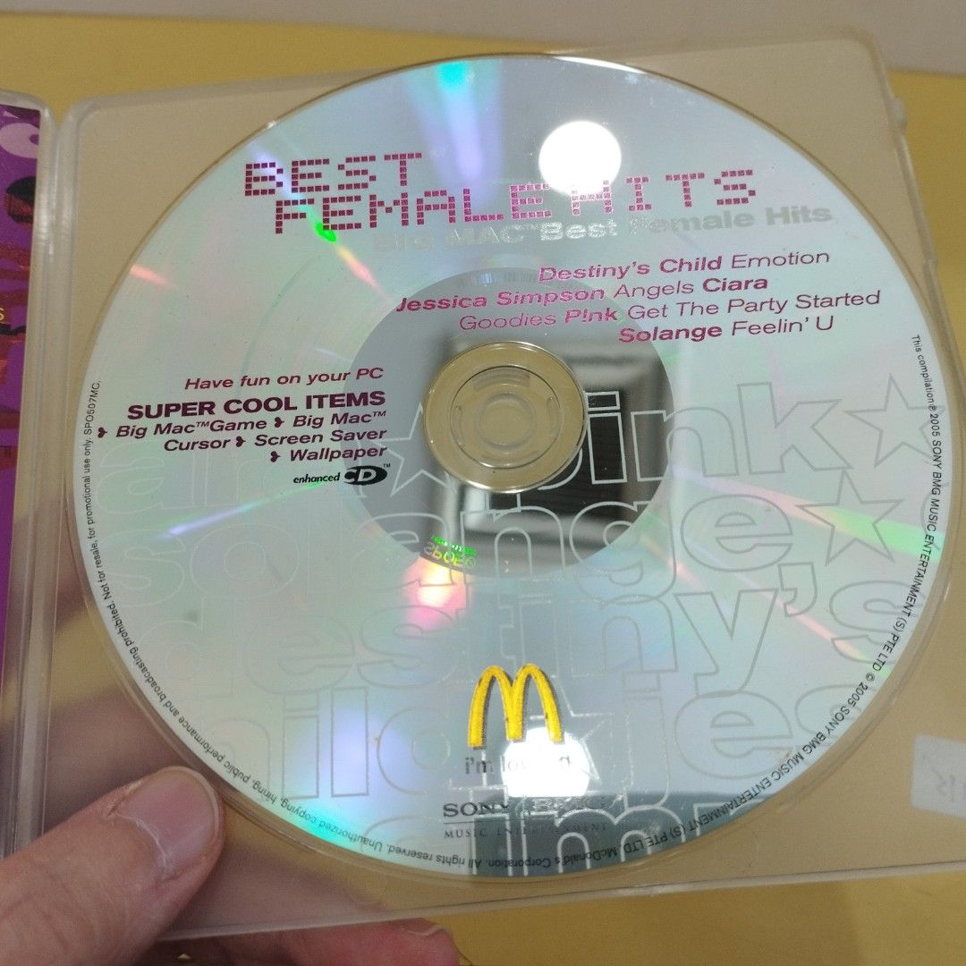(CD) BIG MAC Best Female Hits, Hobbies & Toys, Music & Media, CDs ...