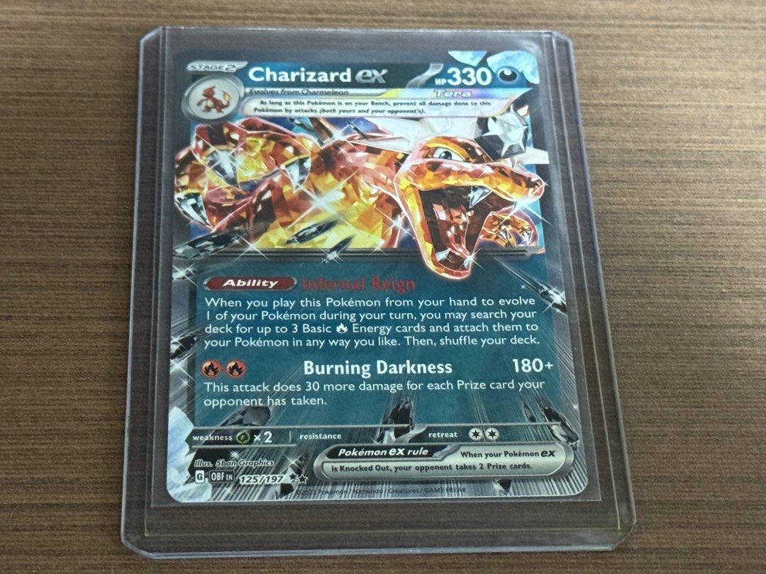 Charizard EX OBF, Hobbies & Toys, Toys & Games on Carousell
