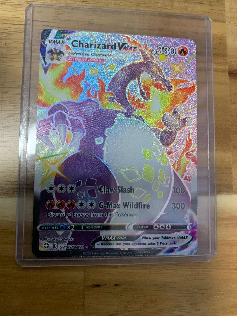 Charizard VMax, Hobbies & Toys, Toys & Games on Carousell