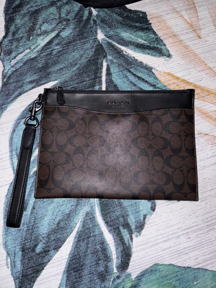 Coach Clutch, Men's Fashion, Bags, Belt bags, Clutches and Pouches on ...