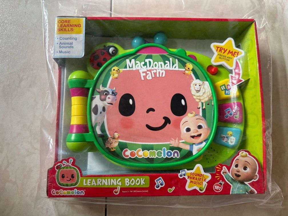 Cocomelon Learning Book, Babies & Kids, Infant Playtime on Carousell