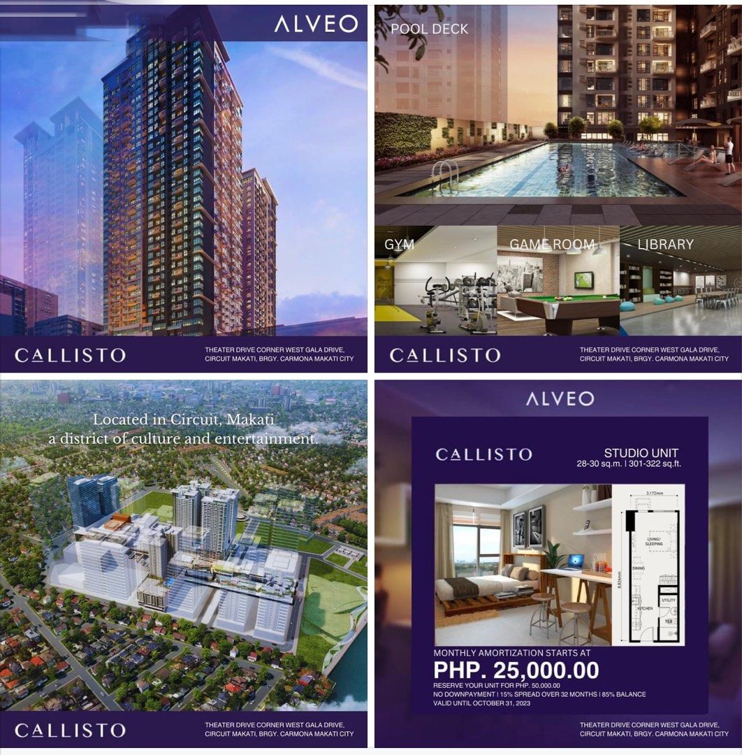Condominium Unit For Sale in Ayala Avenue Extension Calisto Astela ...