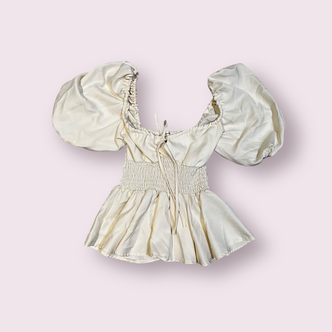Coquette Top 1, Women's Fashion, Tops, Blouses on Carousell