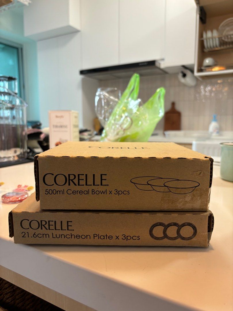 Corelle Bowls and Plates, Furniture & Home Living, Kitchenware ...