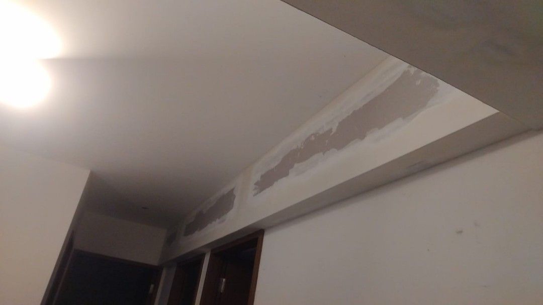 Cove light. L-BOX. False Ceiling & partition. Dry wall. PLASTERING ...