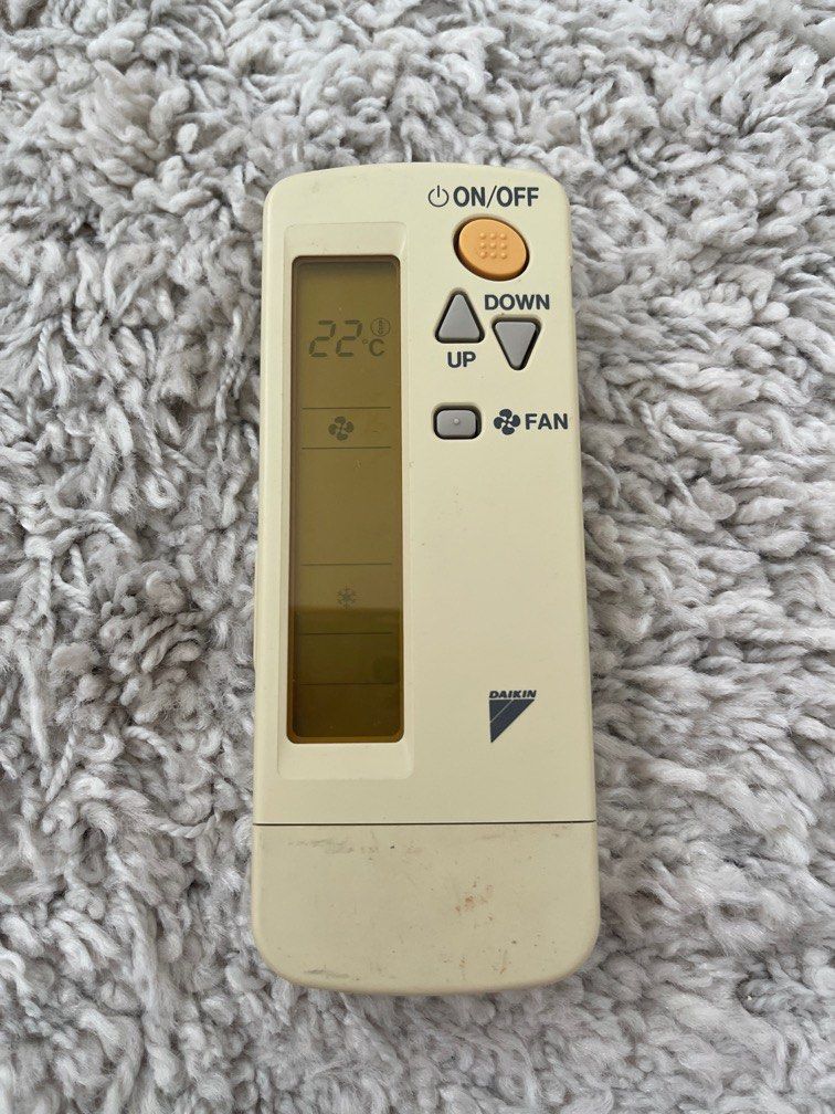 Daikin Aircon Remote Control, TV & Home Appliances, Air Conditioners ...