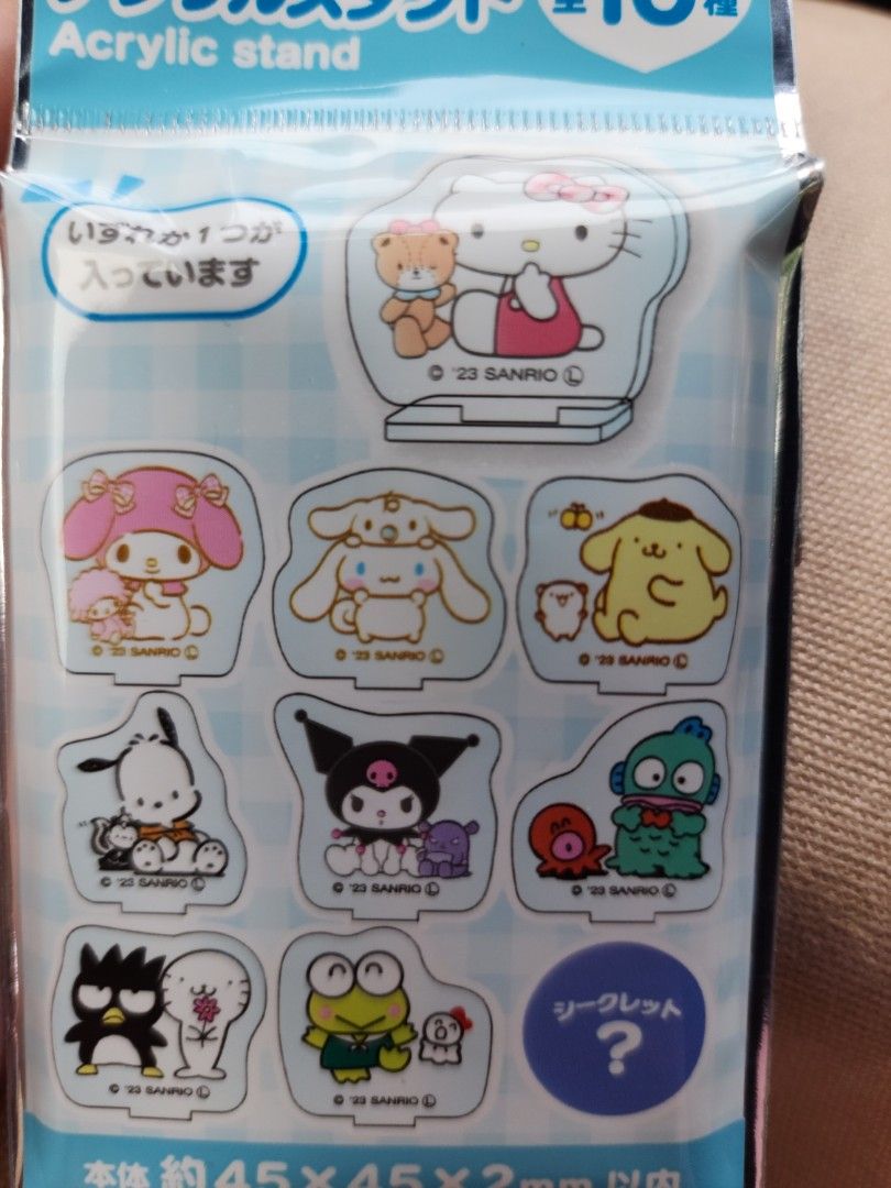 Daiso Sanrio mini acrylic stand wts/wtt, Hobbies & Toys, Toys & Games ...