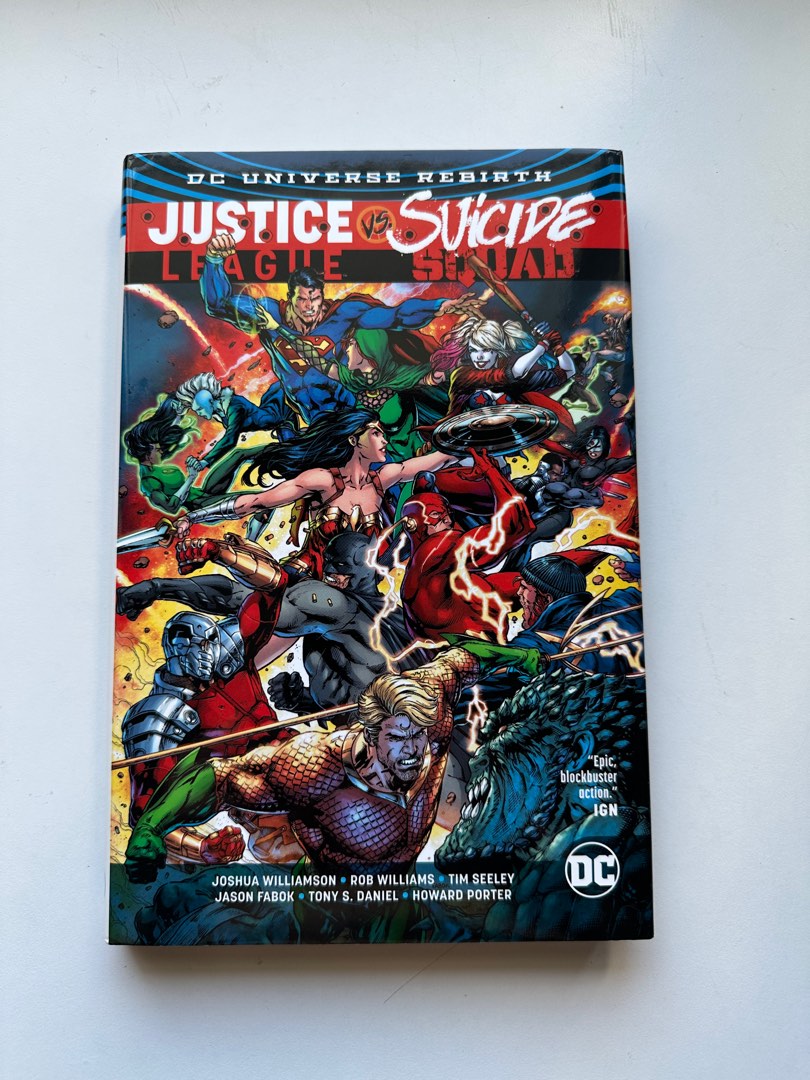 DC Comics - Justice League vs Suicide Squad Hardcover, Hobbies & Toys ...
