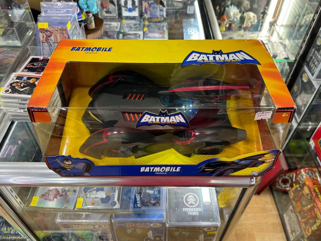 DC Mattel Brave and The Bold Batmobile W/Batman, Hobbies & Toys, Toys ...