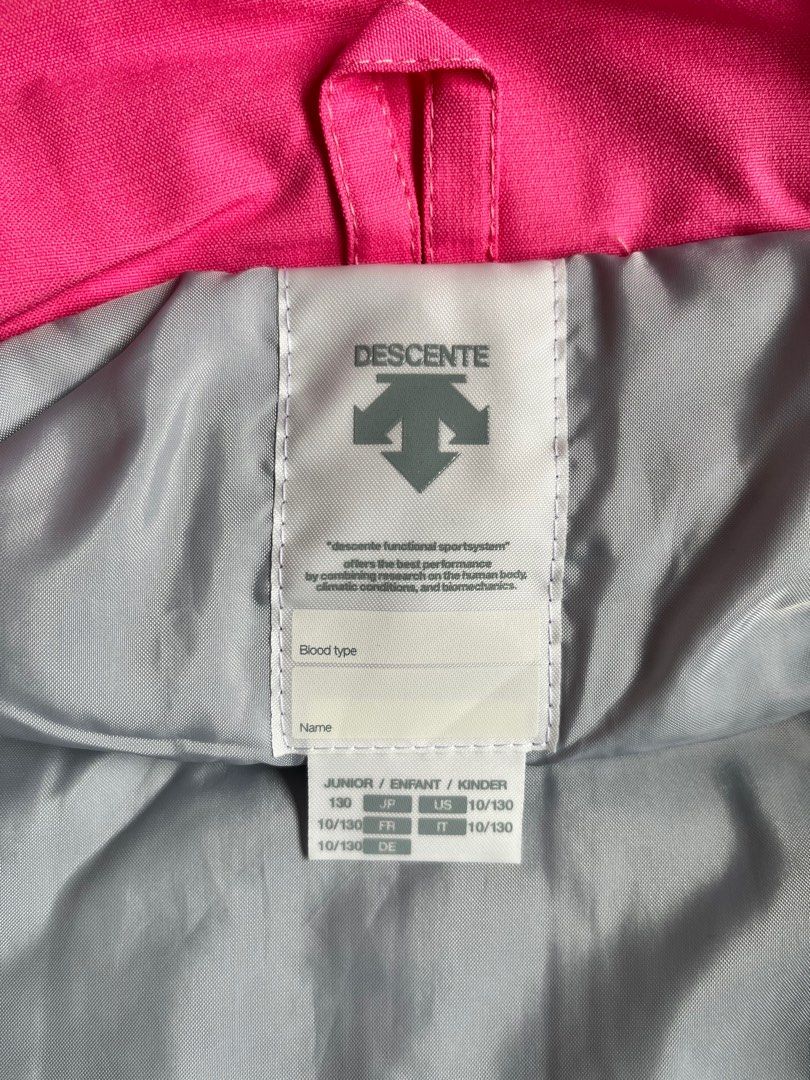 Descente ski suit for girl, Babies & Kids, Babies & Kids Fashion on ...