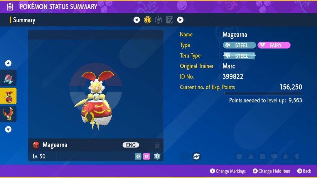 Digital Item Pokeball Colored Magearna Event Pokemon Legendary Scarlet ...