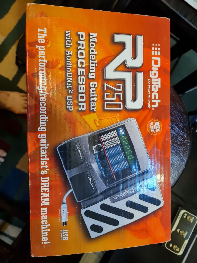 DigiTech RP250, Hobbies & Toys, Music & Media, Musical Instruments on ...