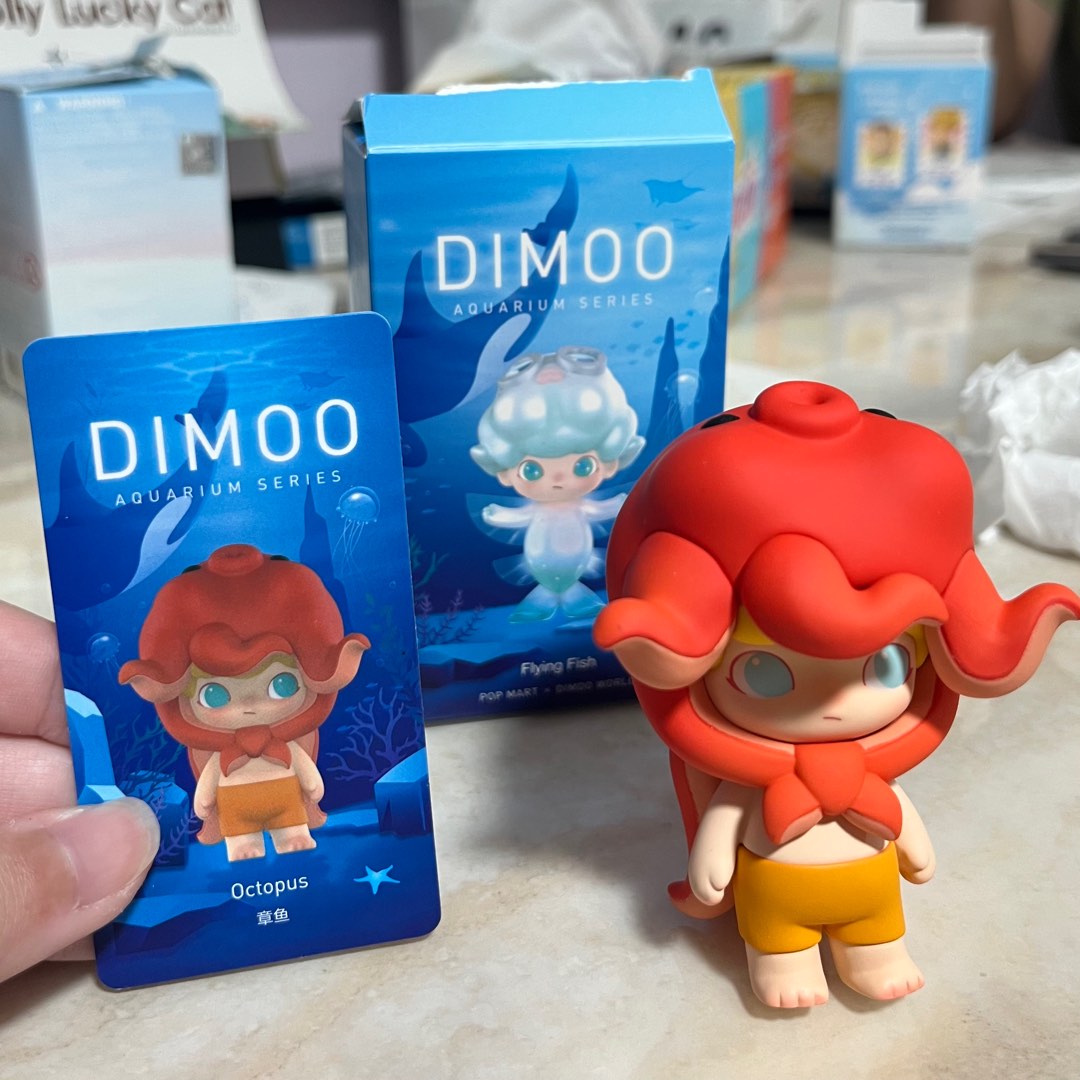 Dimoo Aquarium Series Octopus, Hobbies & Toys, Toys & Games on Carousell