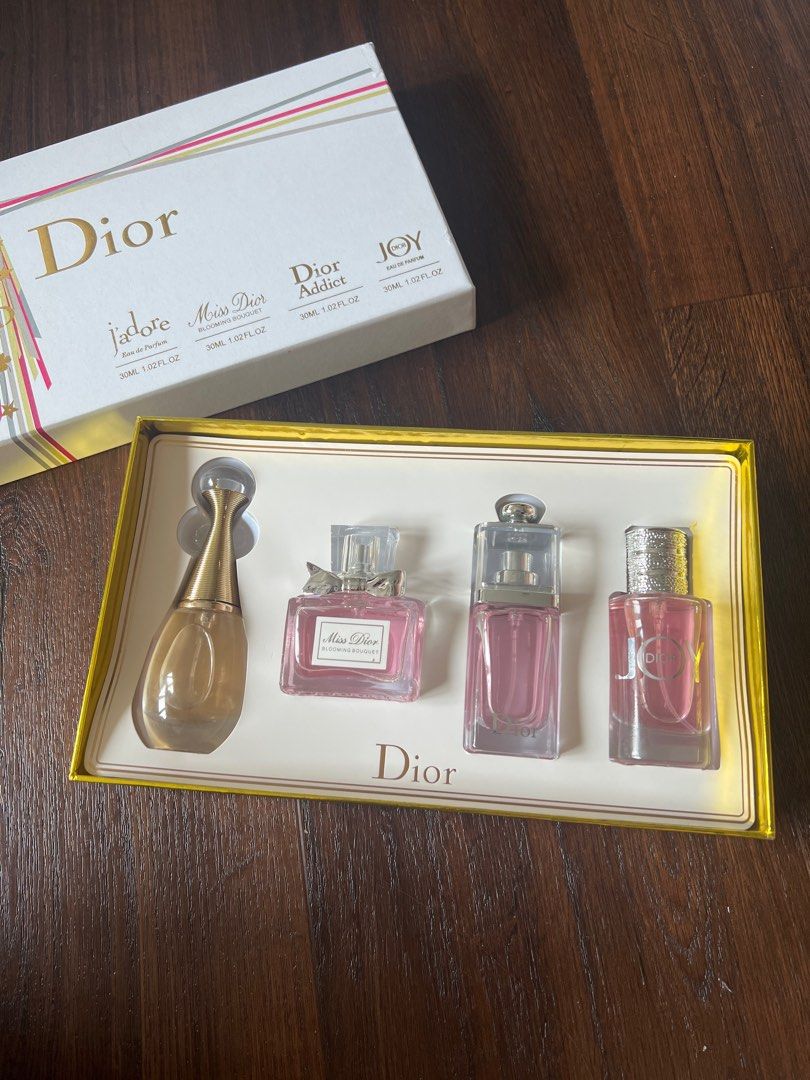 Dior perfume set, Beauty & Personal Care, Fragrance & Deodorants on ...