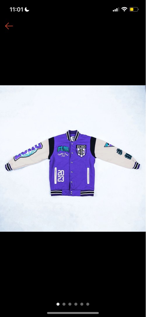 Echo Varsity Jacket, Men's Fashion, Coats, Jackets and Outerwear on ...