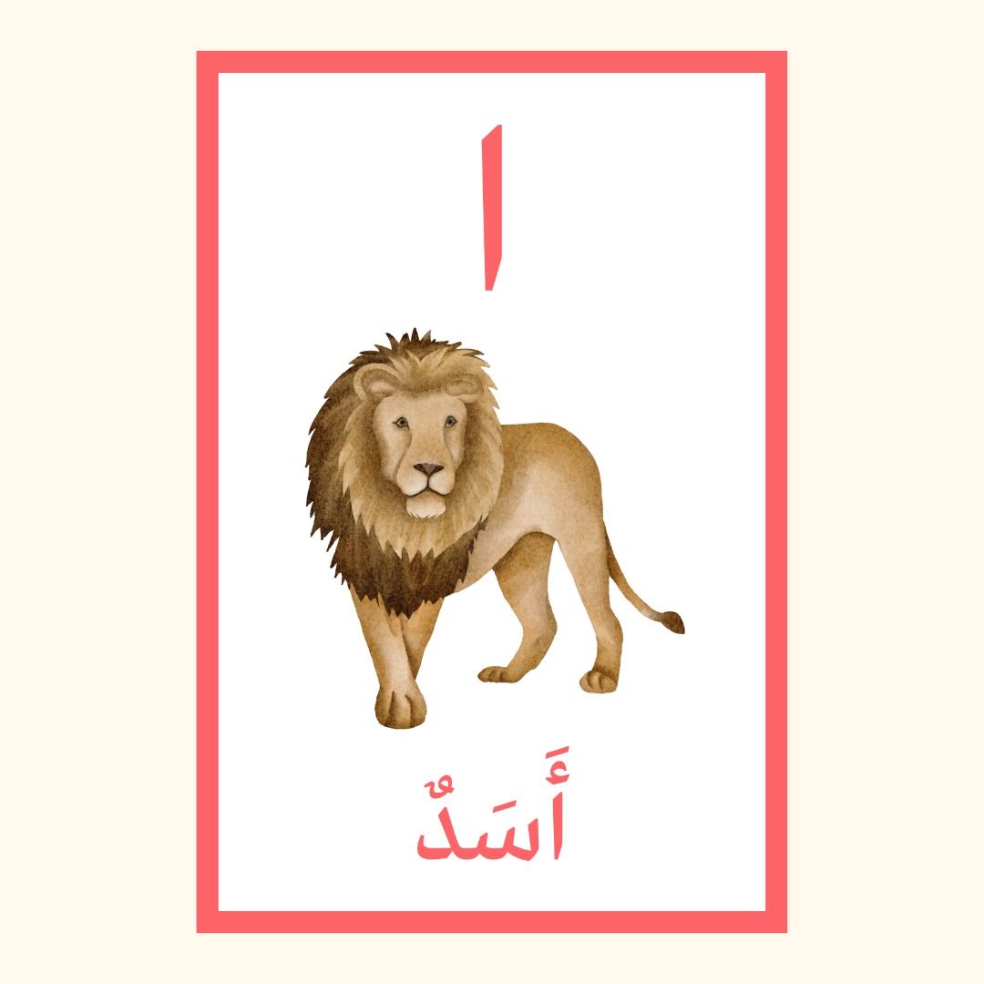 Editable Arabic Alphabet Animals Flashcards - Huruf Hijaiyyah ...