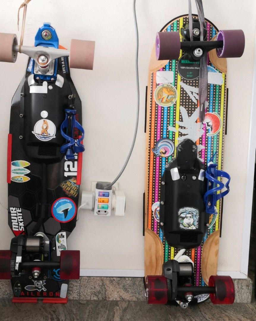 Electric Long Distance Pumping Surfskate Skateboard Longboard, Sports ...