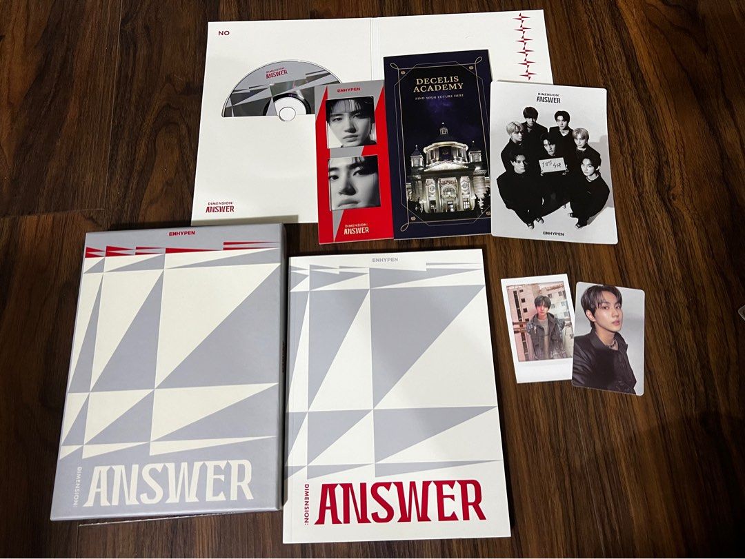 Enhypen Dimension answer NO version, Hobbies & Toys, Memorabilia ...