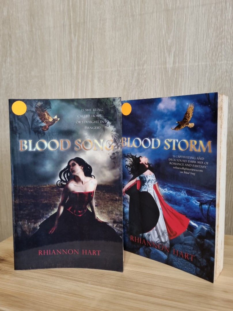 [Fictional Book] Blood Song and Blood Storm by Rhiannon Hart, Hobbies ...