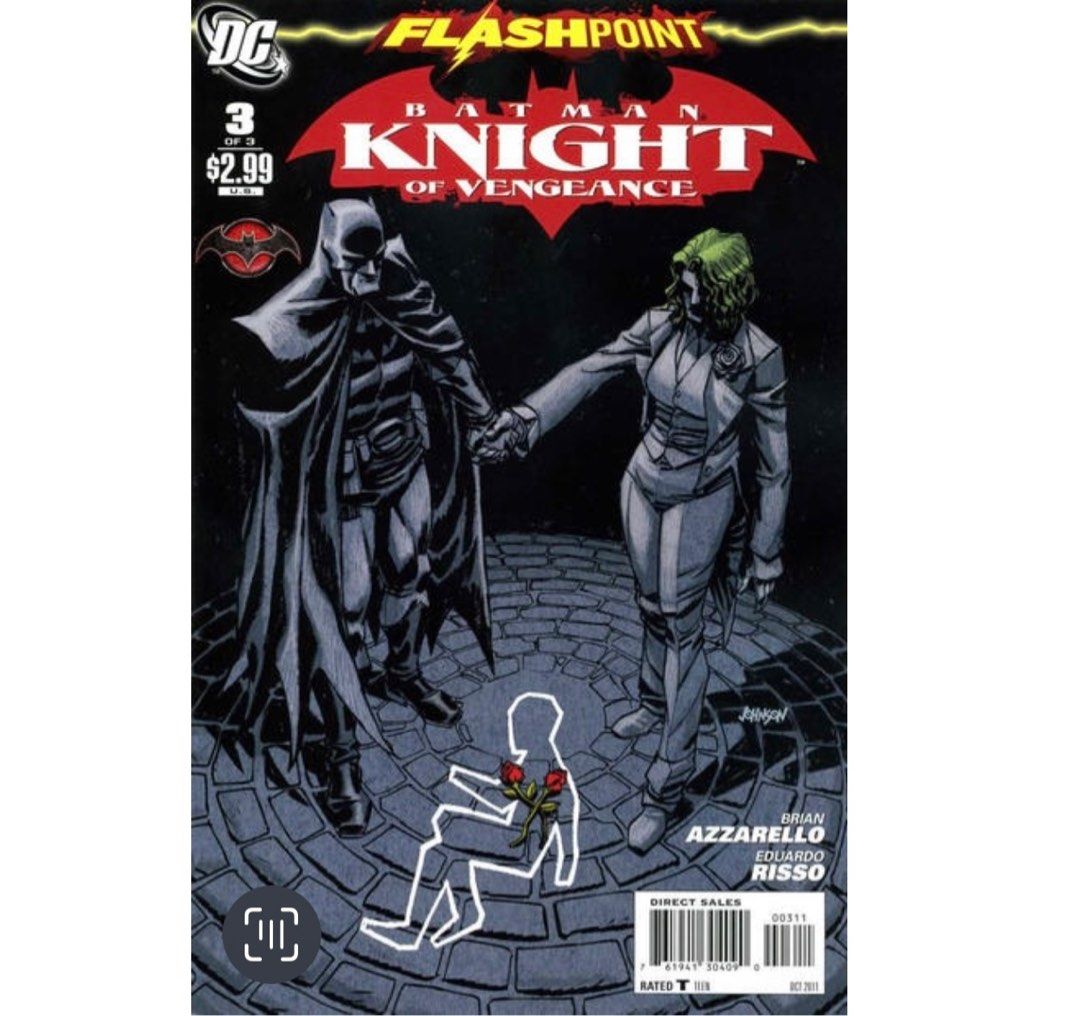 FLASHPOINT BATMAN KNIGHT OF VENGEANCE #1-3 (2011) Complete set Origin ...