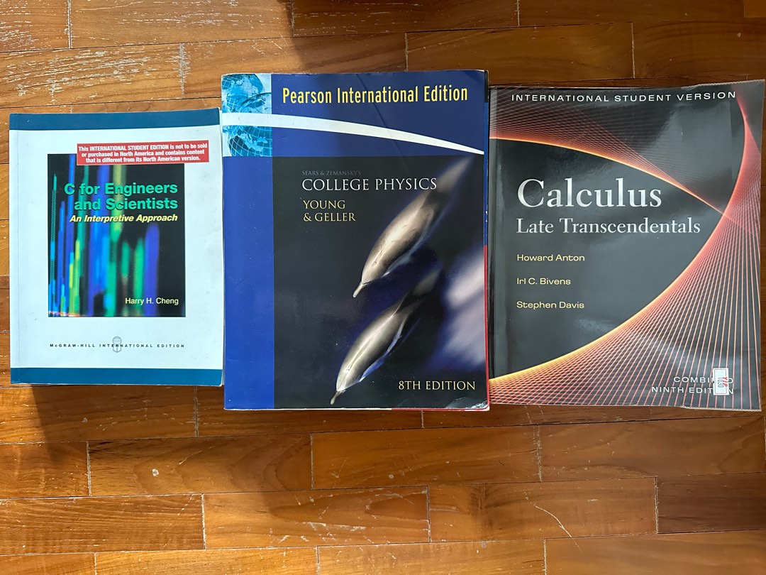 [Free] College Textbooks (Physics, Calculus, Programming), Hobbies ...