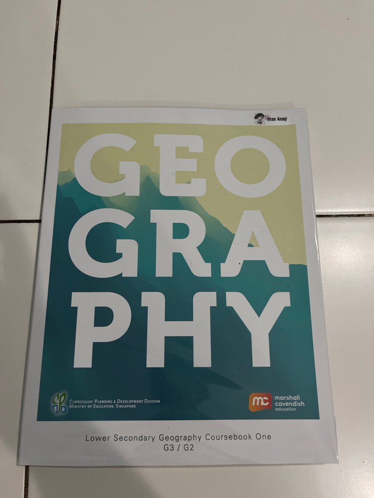Geography G2/G3 textbook for secondary 1, Hobbies & Toys, Books ...
