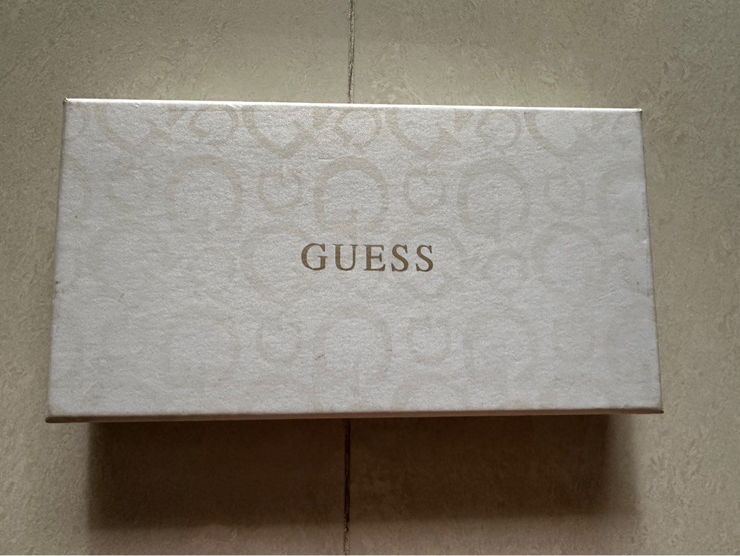 Guess box, Luxury, Bags & Wallets on Carousell