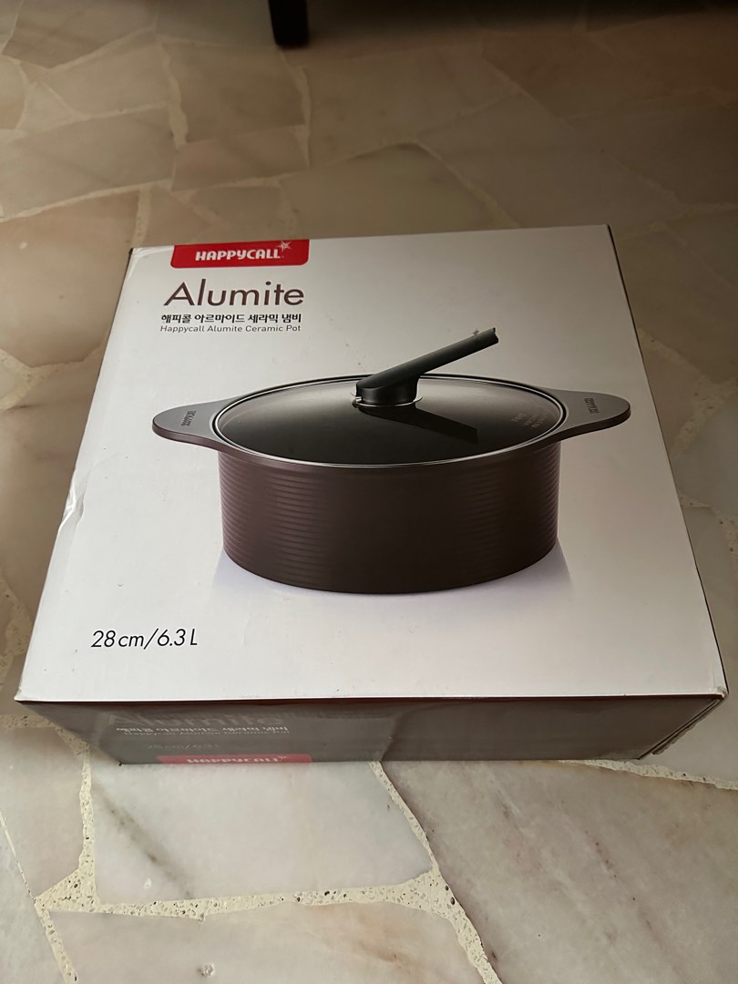 Happycall Alumite Ceramic Pot, Furniture & Home Living, Kitchenware ...