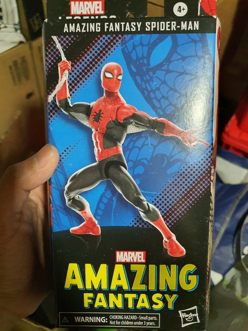 Hasbro Marvel Legends Japanese Spiderman & Amazing Fantasy Spiderman ...