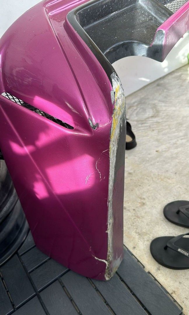 Hiace rear Essex bumper, Car Accessories, Accessories on Carousell