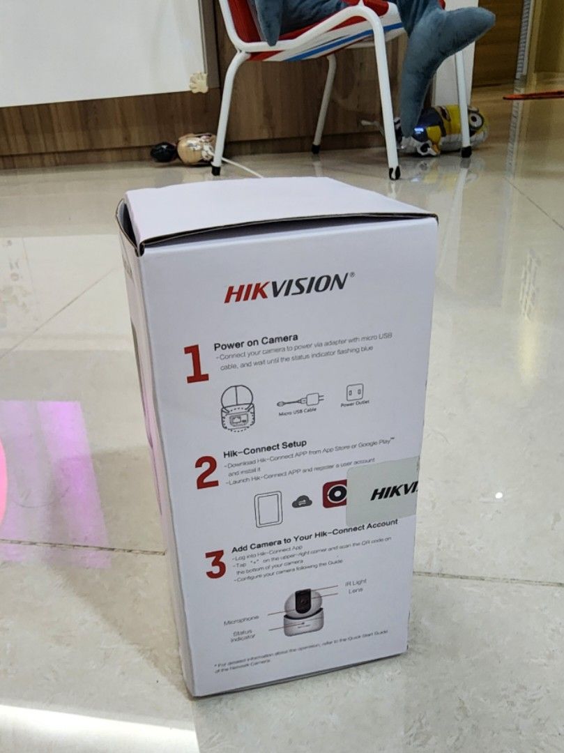 Hik vision IP camera (brand new)(read!), Furniture & Home Living ...