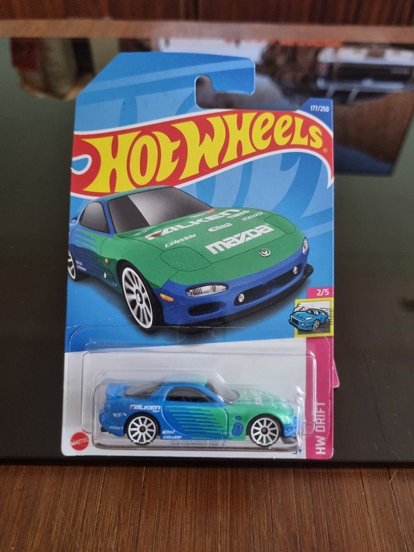 Hot Wheels- FALKEN ‘95 Mazda RX-7, Hobbies & Toys, Toys & Games on ...