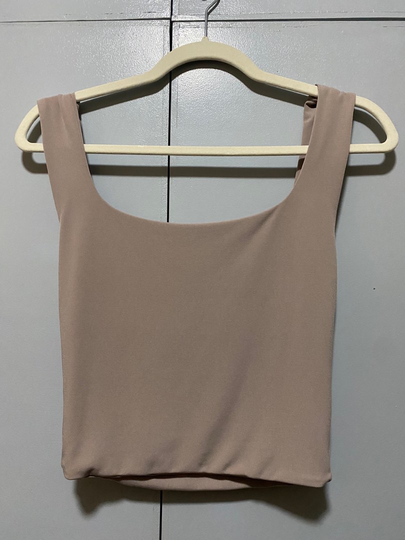 House of Lulu | BLAKE Square Neck Top, Women's Fashion, Tops, Sleeveless on Carousell
