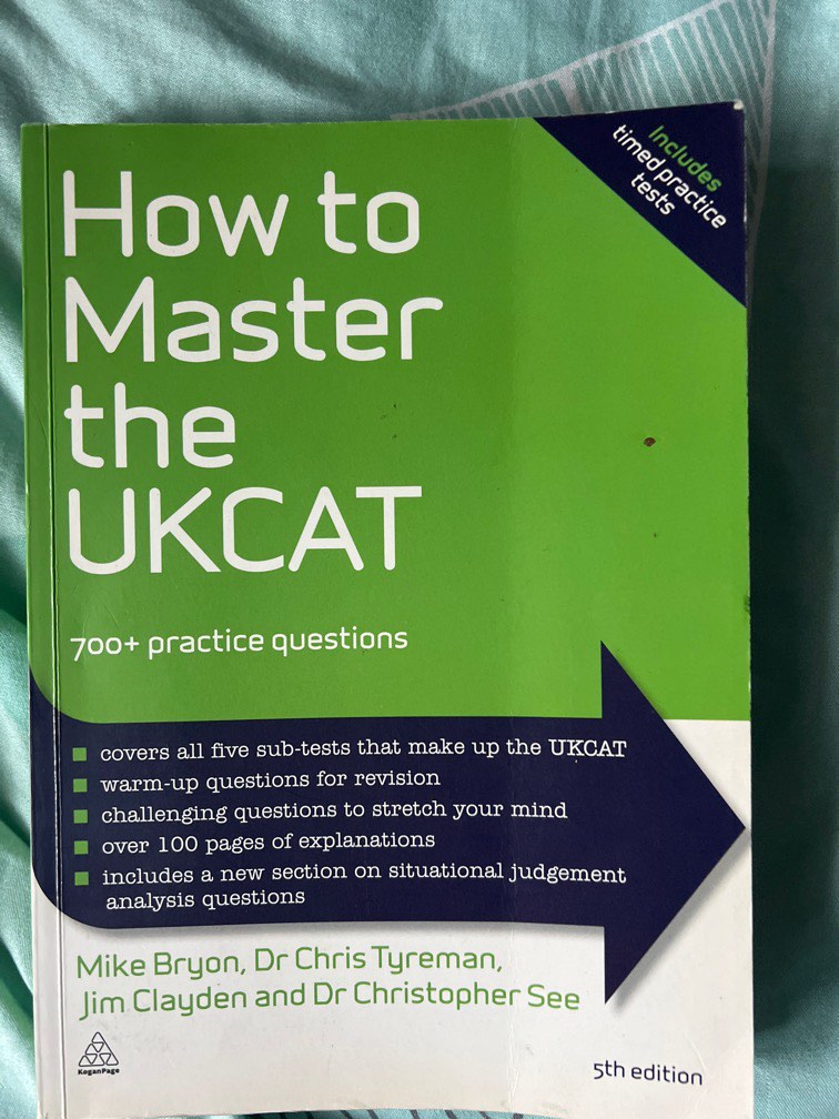 How to master UKCAT, Hobbies & Toys, Books & Magazines, Textbooks on ...