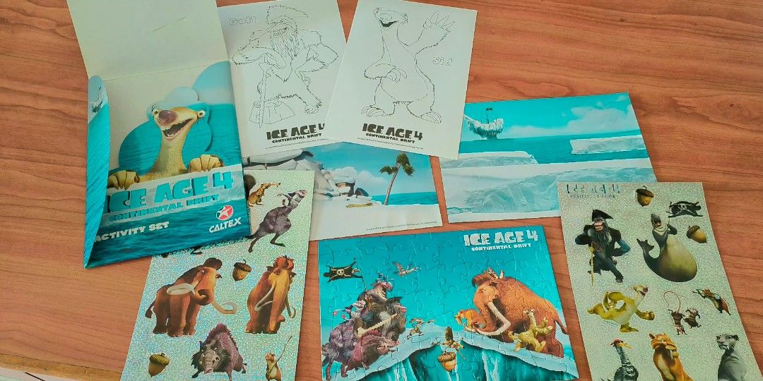 Ice Age Activity Set, Hobbies & Toys, Toys & Games on Carousell